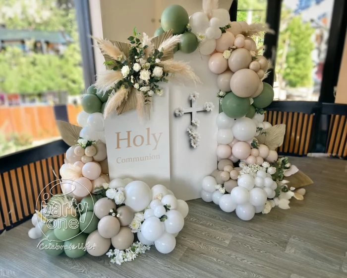 Holy Communion Flex Ring Decoration in Delhi